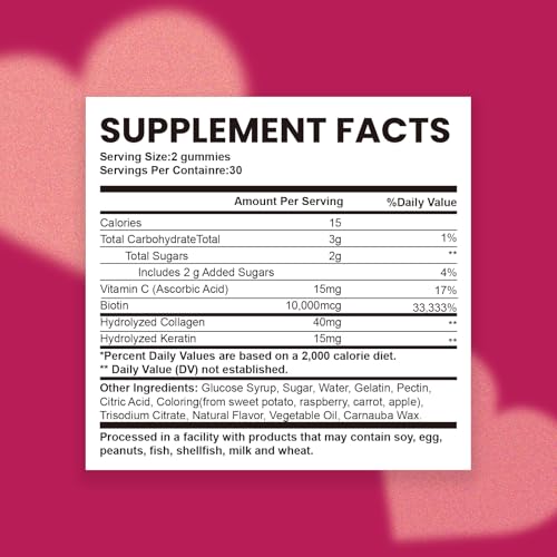easy to chew biotin gummies