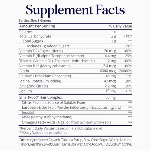 easy-to-chew biotin gummy vitamins