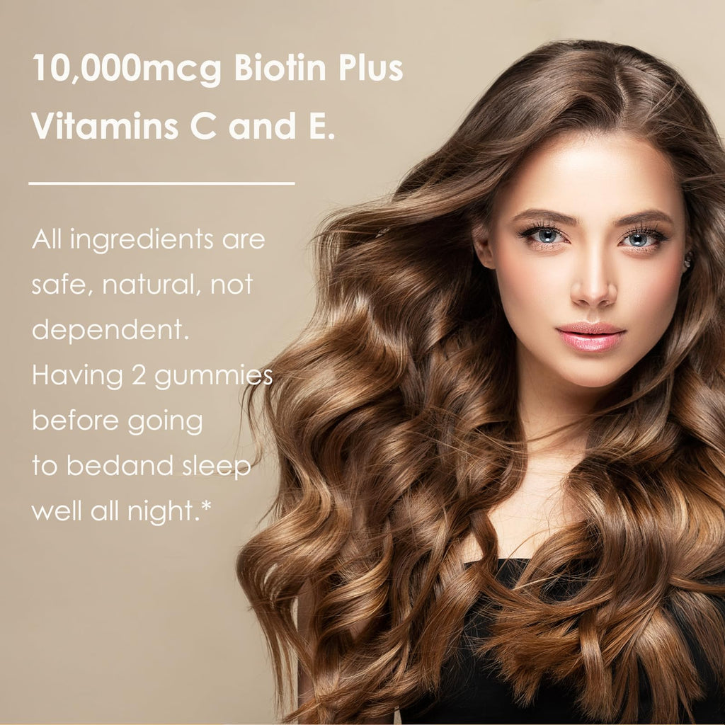 easy-to-chew biotin supplement gummies