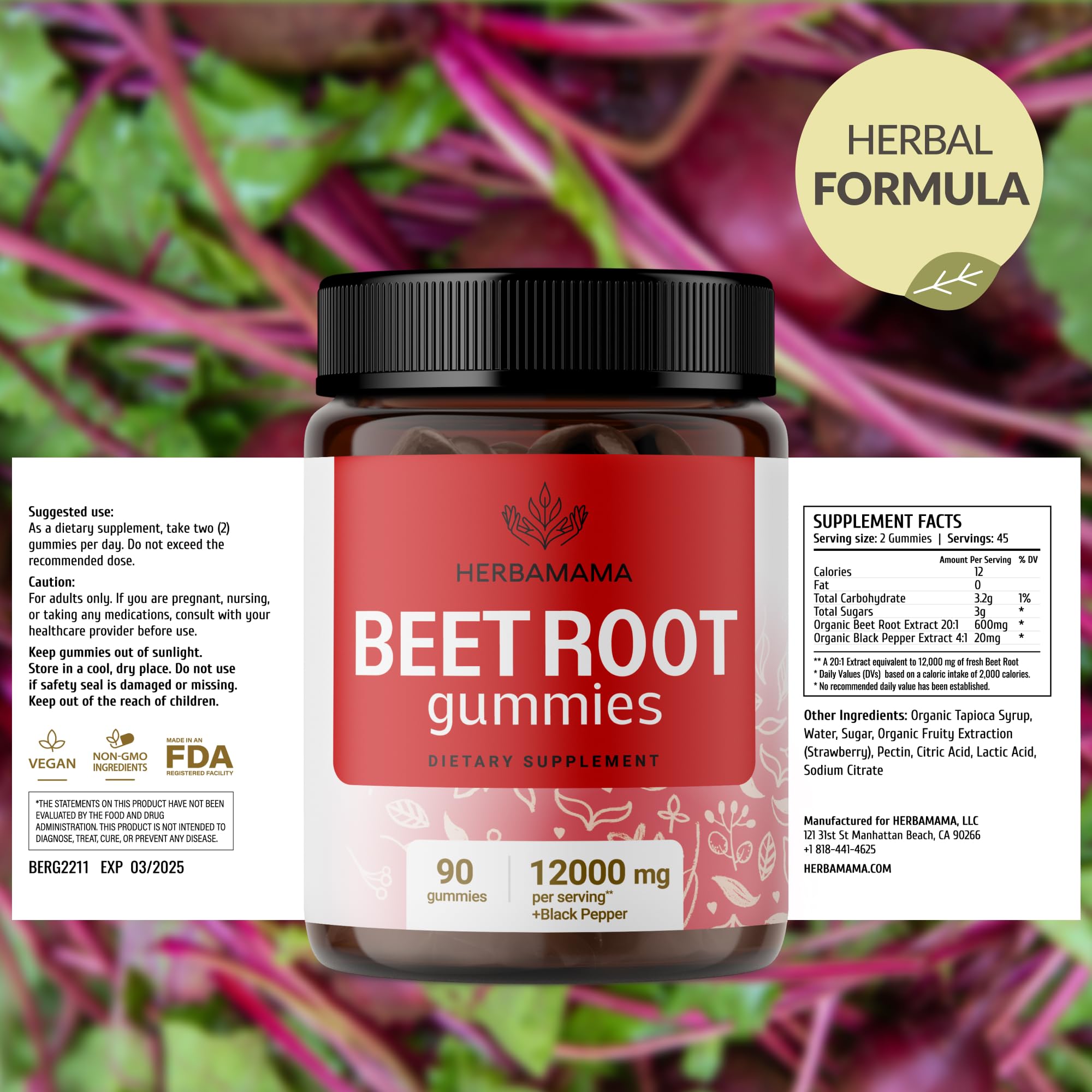 easy-to-chew blended vitamin supplements