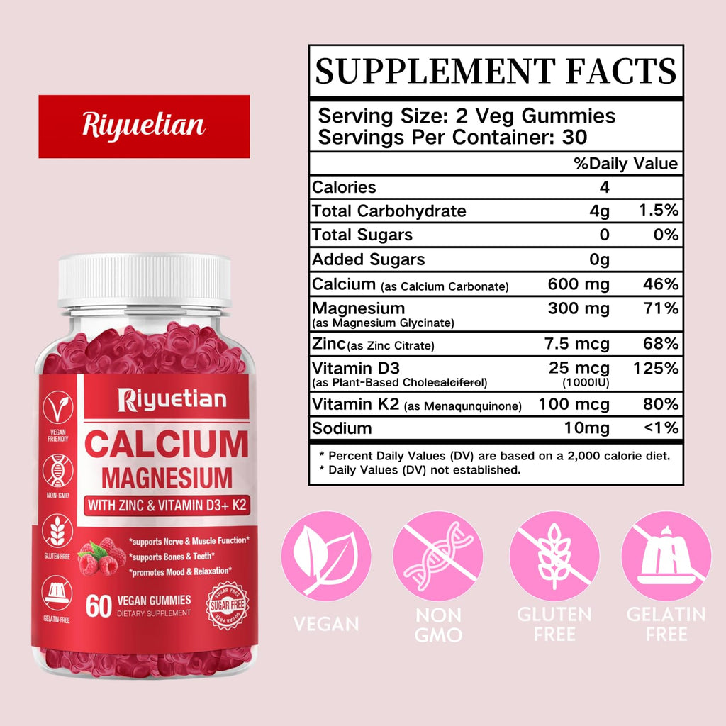 easy to chew calcium and magnesium