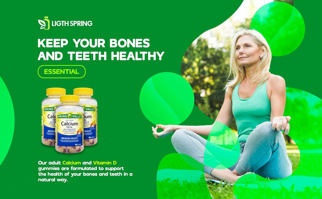 Easy to chew calcium and vitamin D supplements