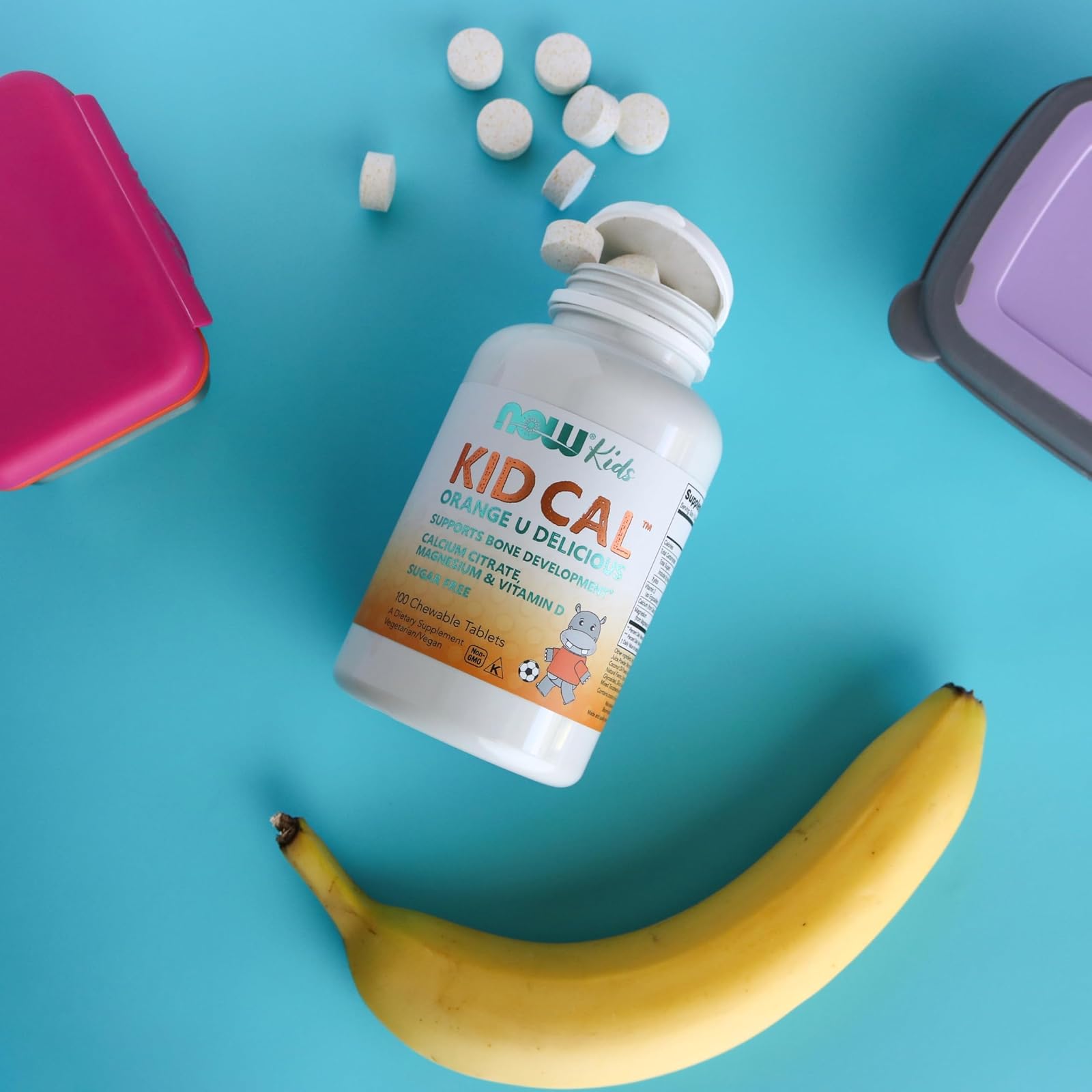 Easy-to-chew calcium citrate for children