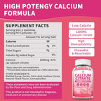 easy-to-chew calcium citrate gummies