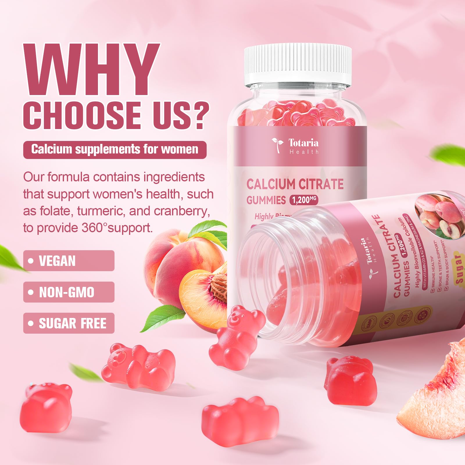 easy to chew calcium citrate gummies