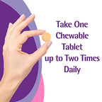 Easy to chew calcium citrate