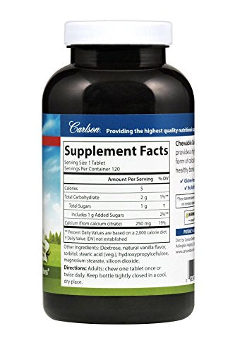 easy to chew calcium citrate