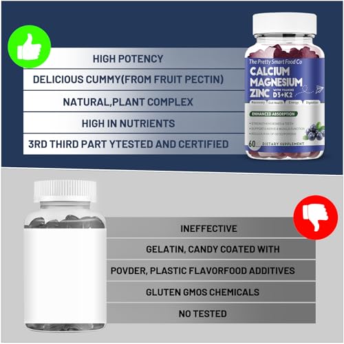 easy to chew calcium gummies for adults