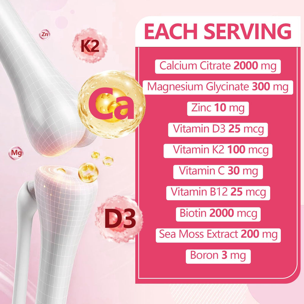 easy to chew calcium gummies for adults