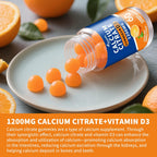 easy to chew calcium gummies for adults