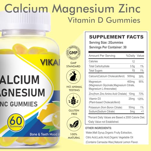 easy to chew calcium gummies for adults