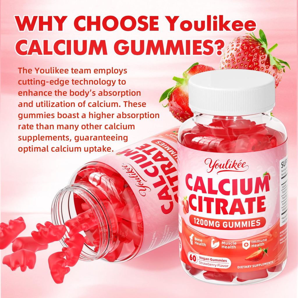 easy-to-chew calcium gummies for adults