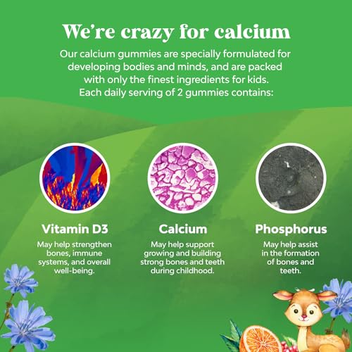 easy-to-chew calcium gummies for kids