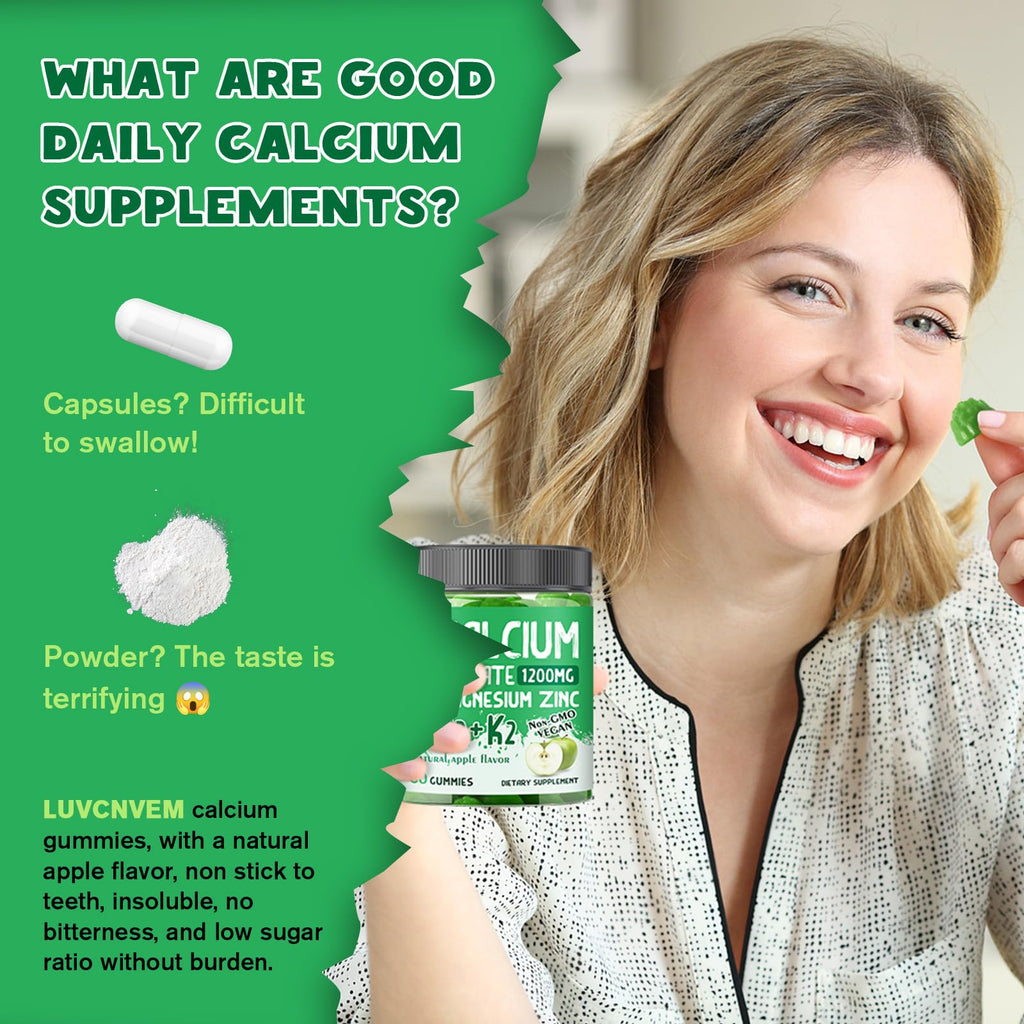 easy-to-chew calcium gummies for kids