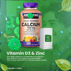 Easy to chew calcium gummies for kids