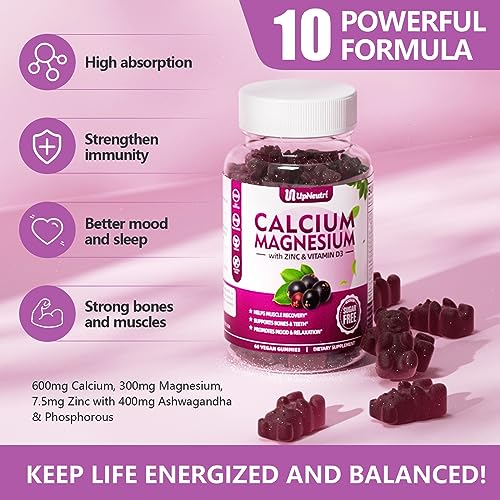 easy-to-chew calcium gummies for kids