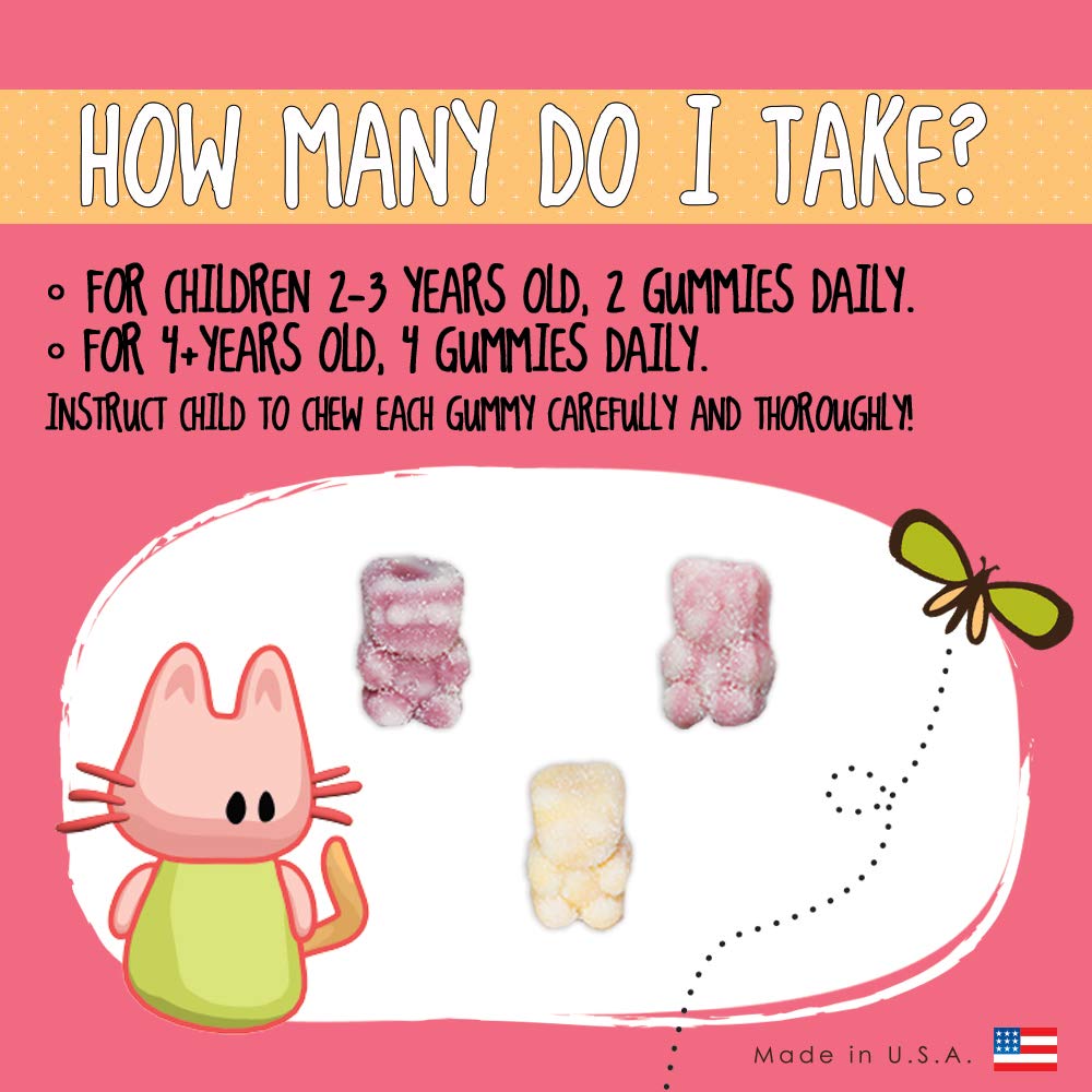 easy to chew calcium gummies for kids