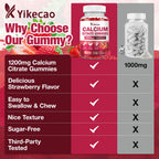 easy-to-chew calcium gummies for supplementing