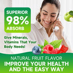Easy-to-chew calcium gummies for wellness