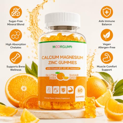 Easy to chew calcium gummies