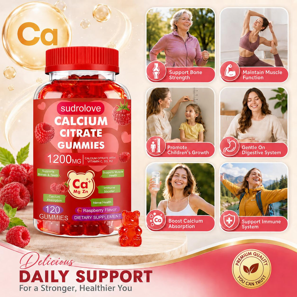 Easy to chew Calcium gummies