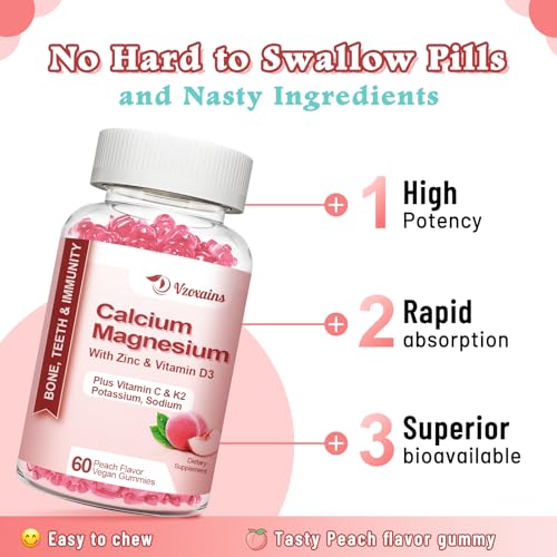 easy to chew calcium gummies