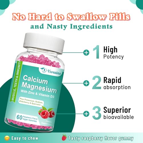 easy to chew calcium gummies
