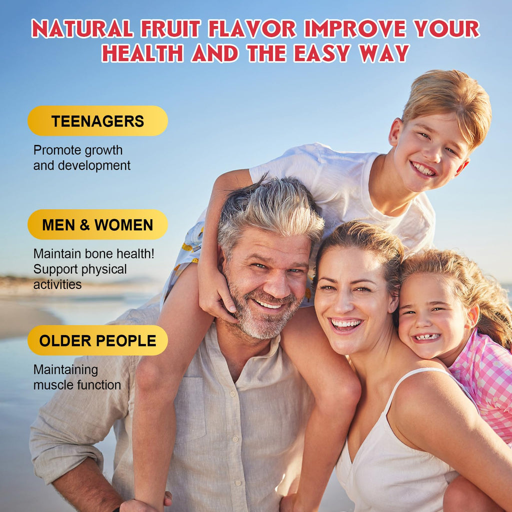 easy to chew calcium gummies