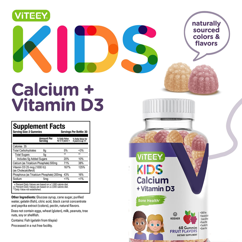 easy to chew calcium gummies