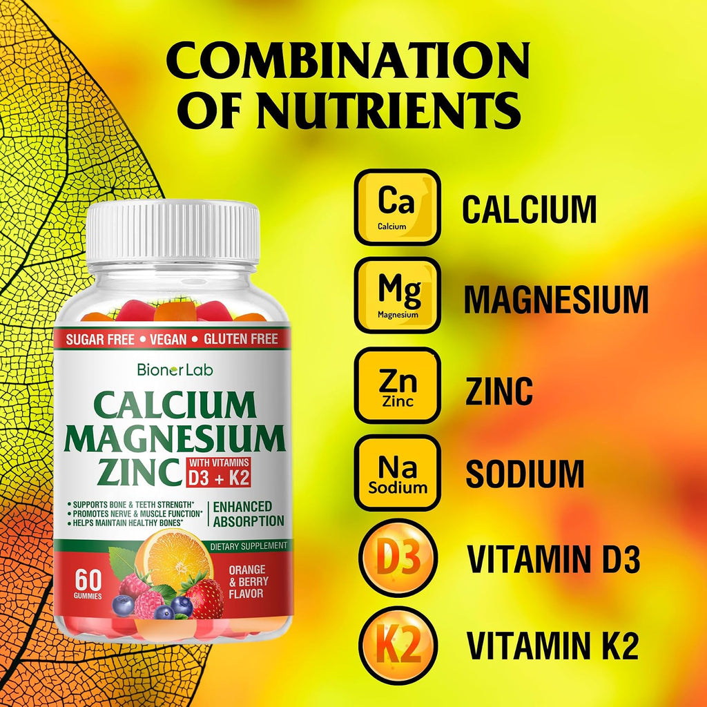easy to chew calcium gummies