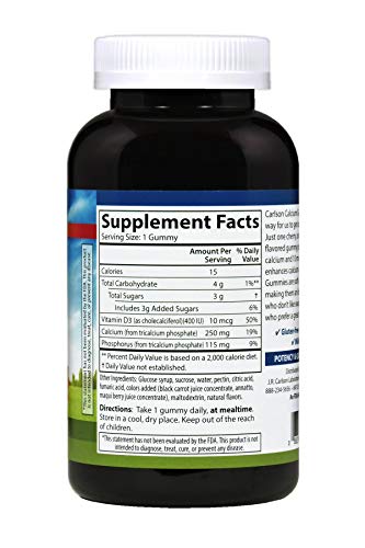 easy to chew calcium gummies