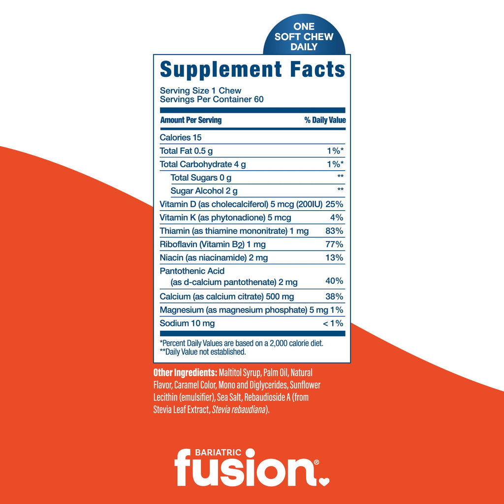 easy to chew calcium supplement