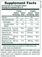 easy to chew calcium tablets