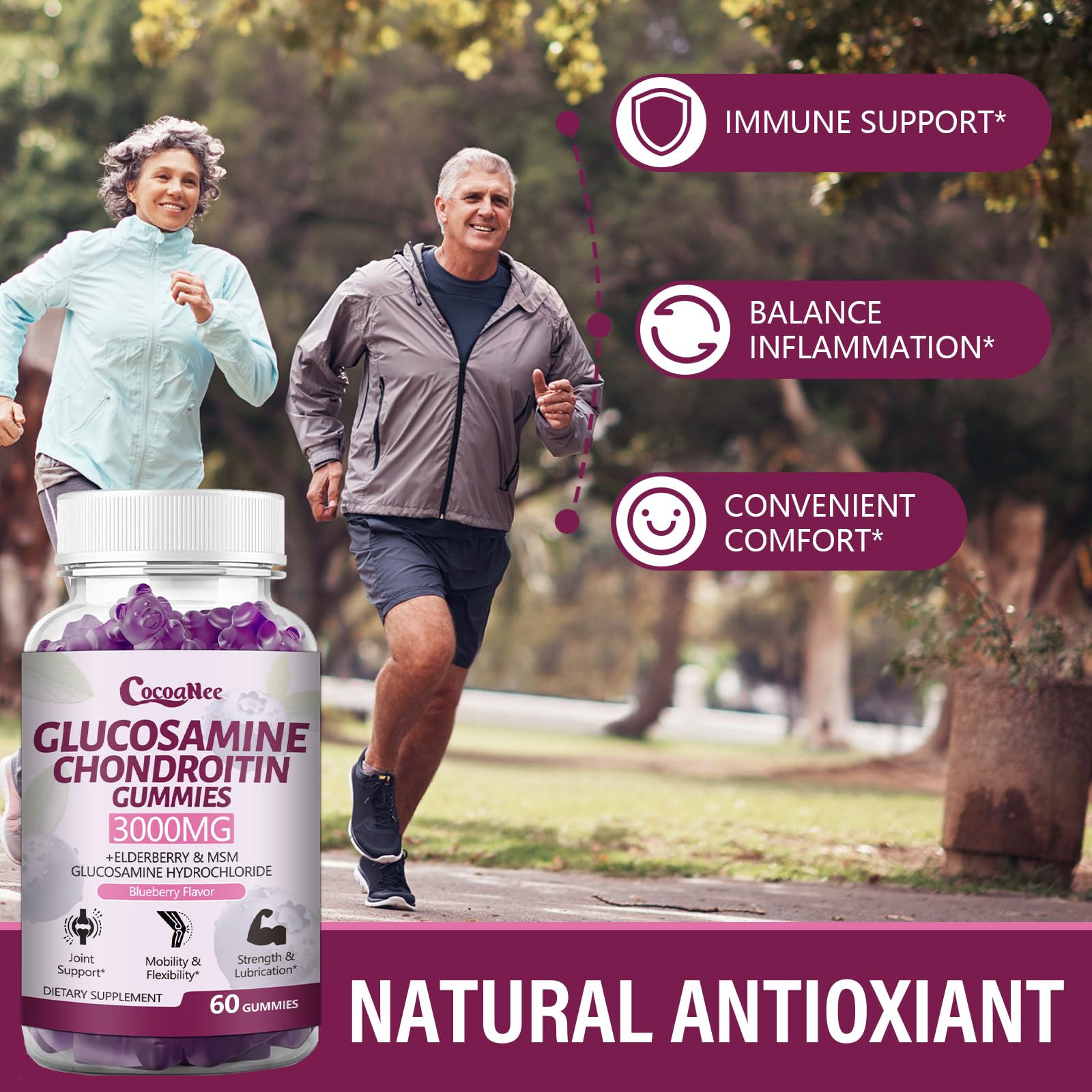 easy to chew chondroitin gummies