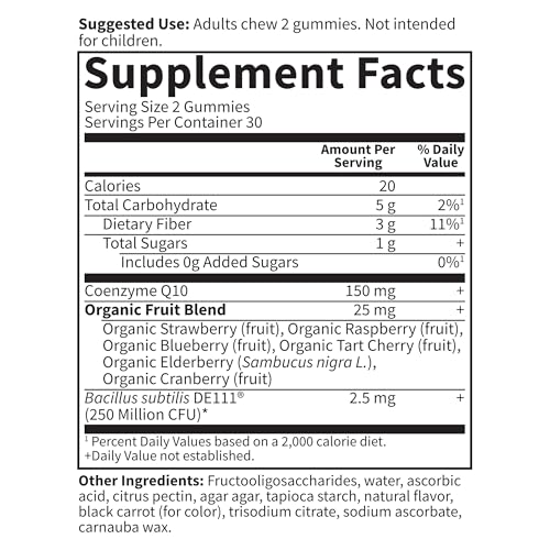 easy to chew coq10 gummies for adults