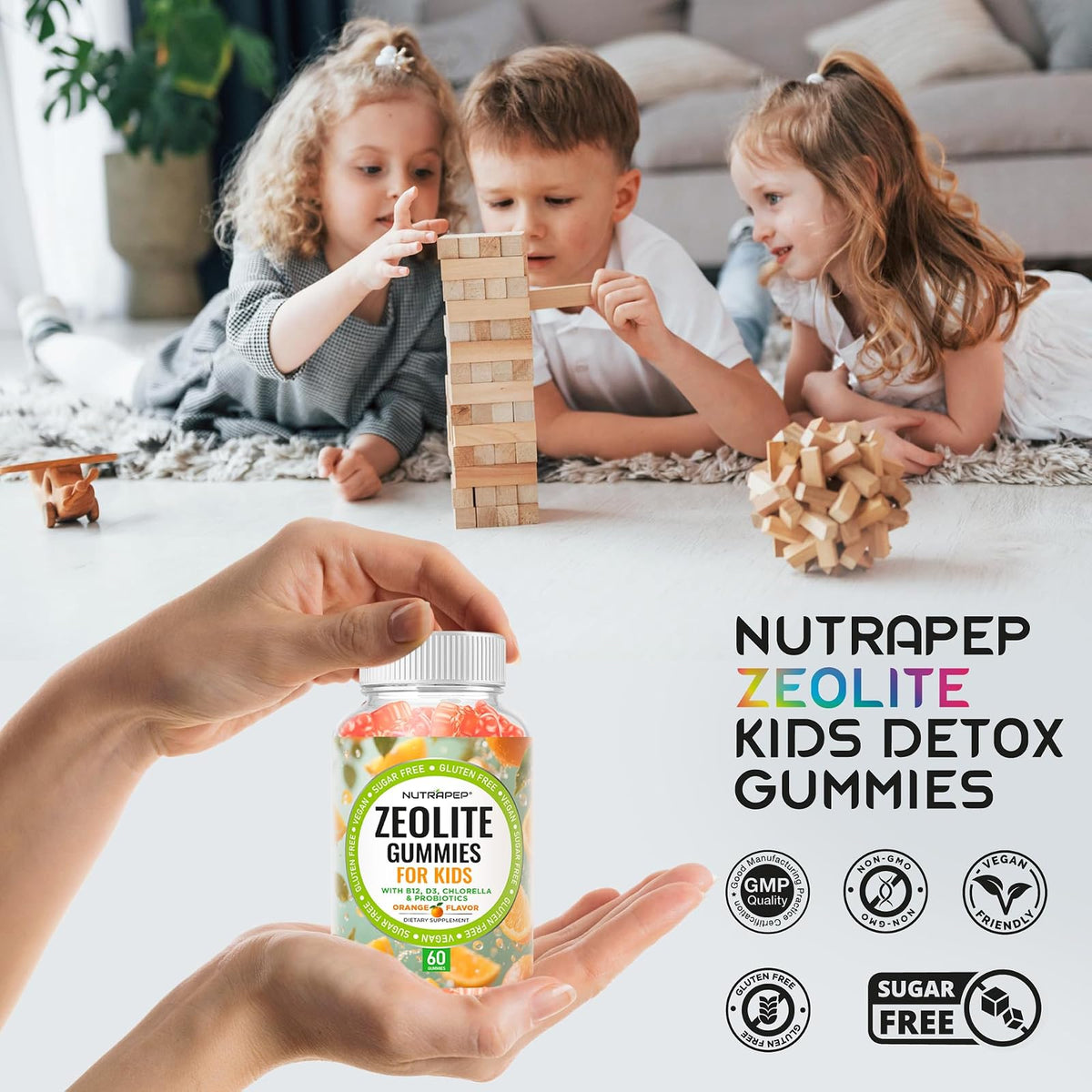 easy-to-chew detox gummies for kids