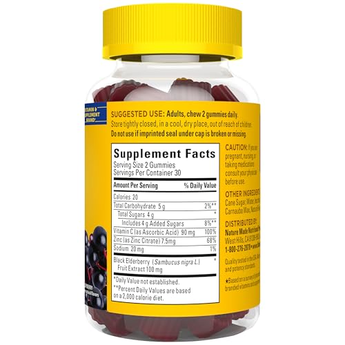 easy to chew elderberry gummies for wellness