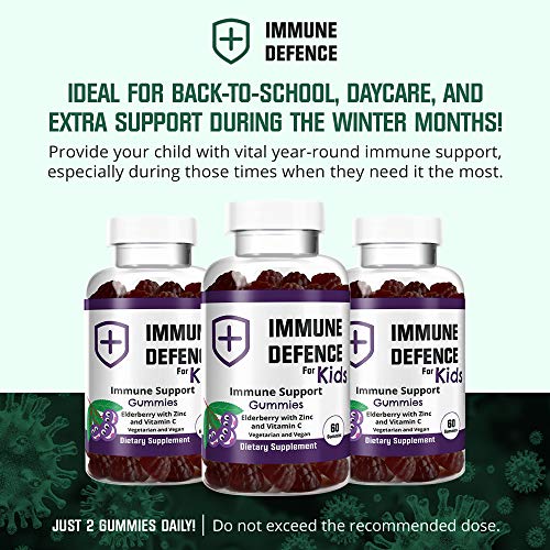easy to chew elderberry immune gummies
