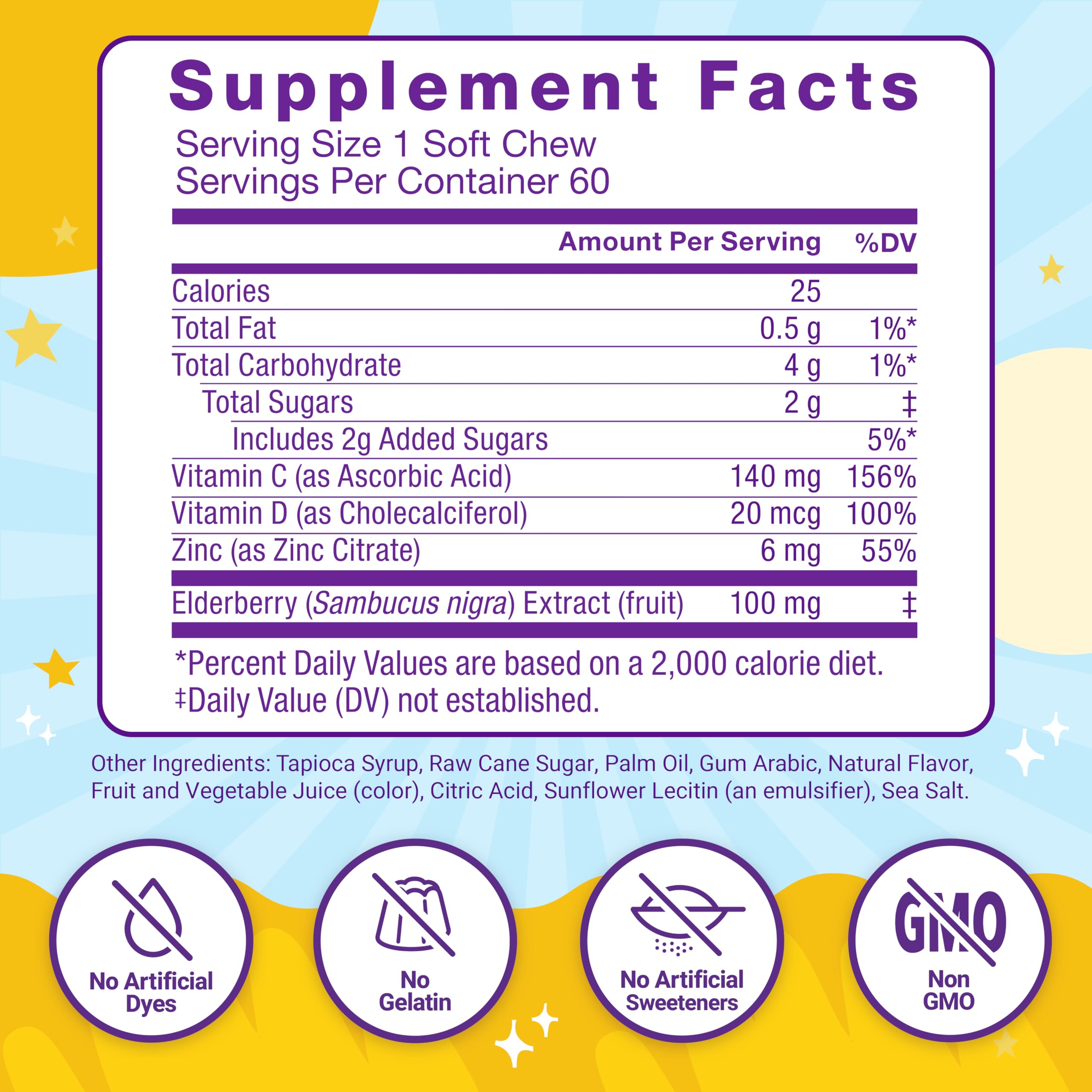 easy to chew elderberry vitamins