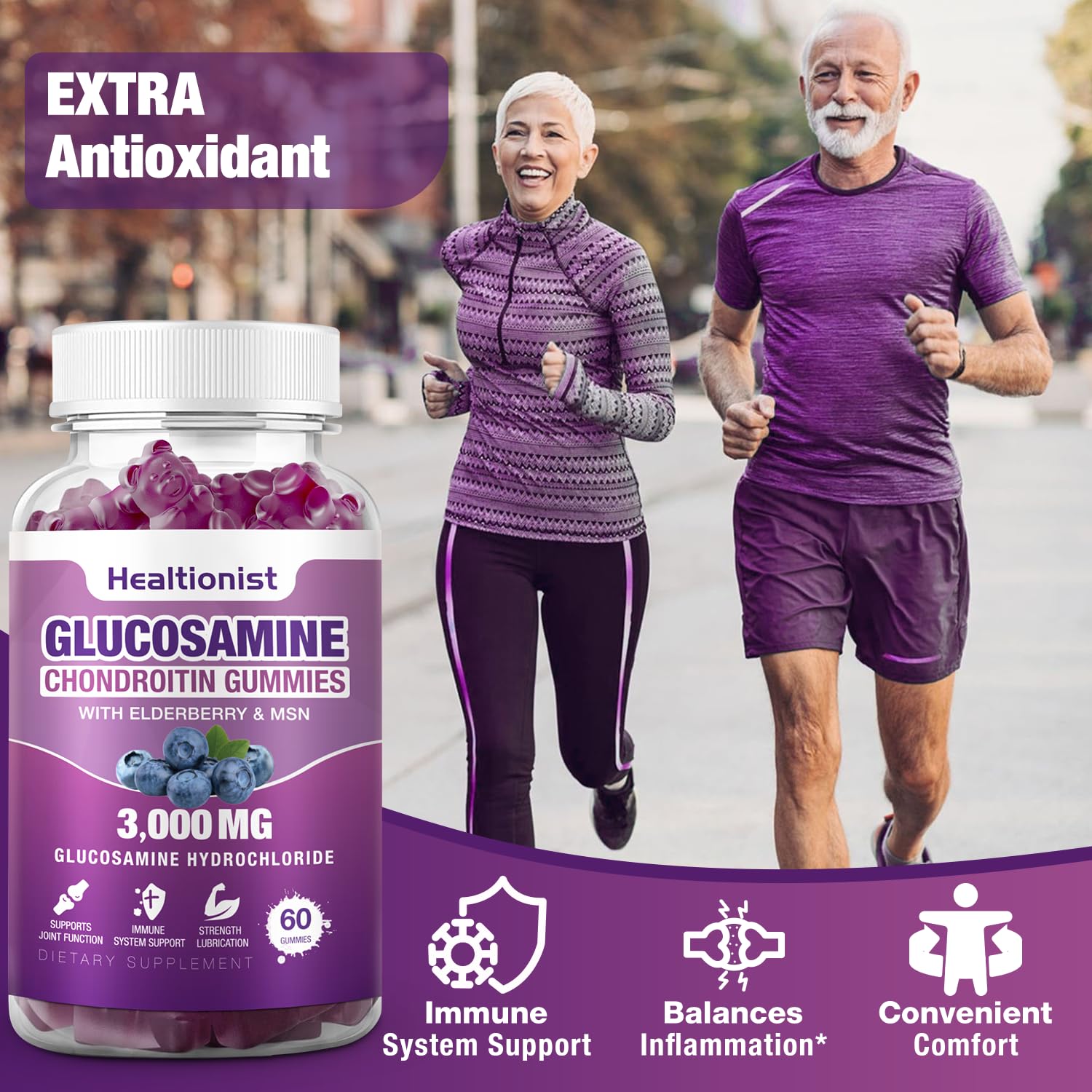 easy-to-chew glucosamine gummies for seniors