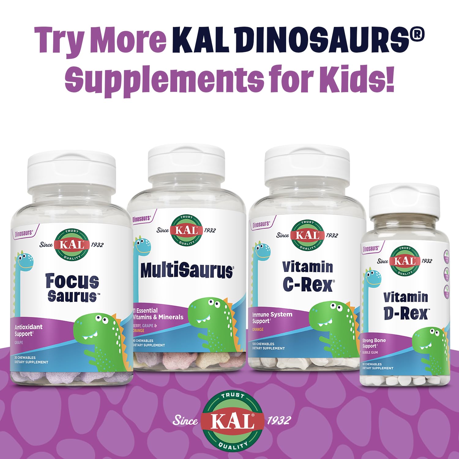 easy-to-chew grape multivitamins