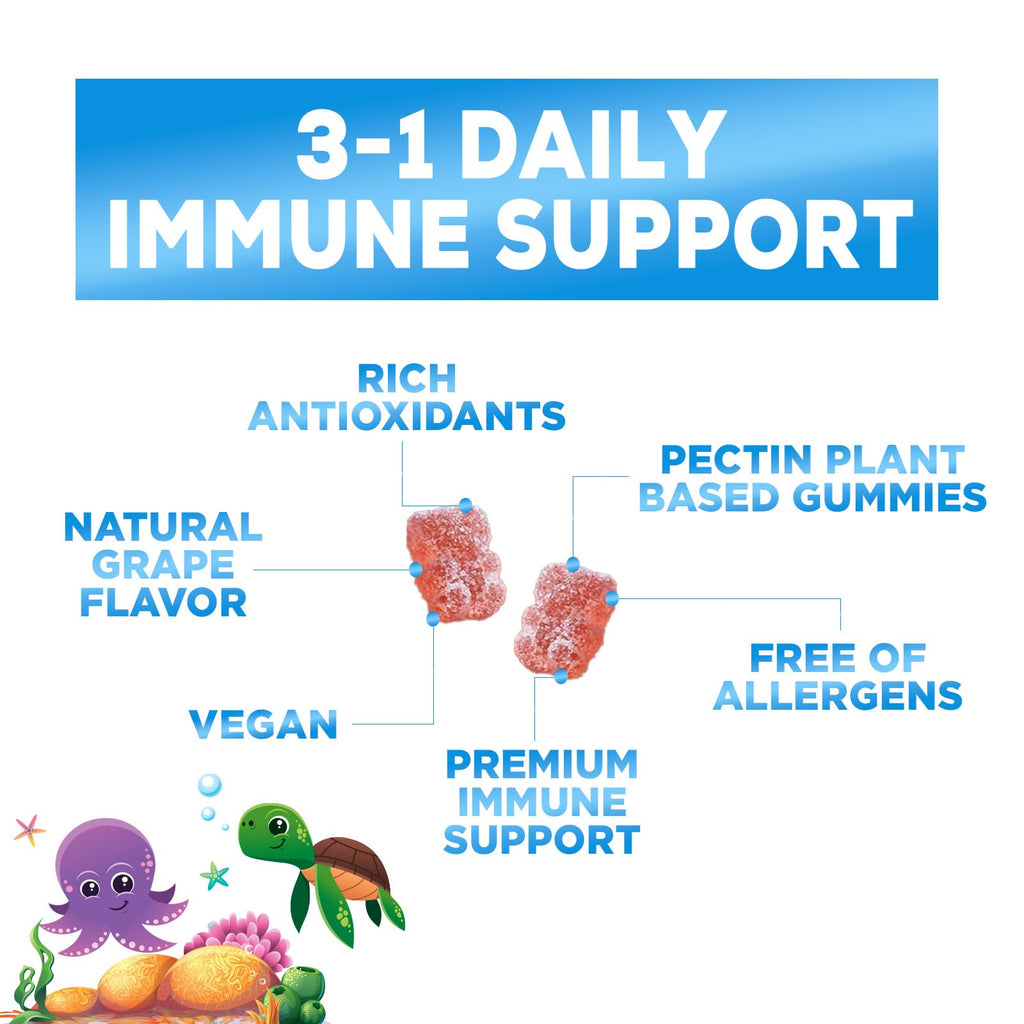easy-to-chew gummies for children