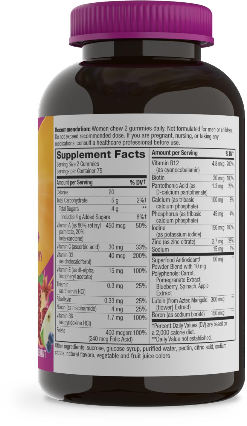 easy-to-chew gummy multivitamin for seniors