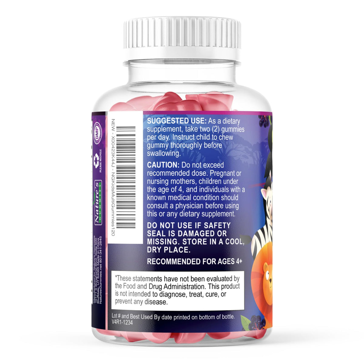 easy-to-chew gummy multivitamins for kids