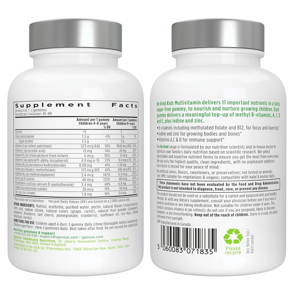 easy-to-chew gummy multivitamins