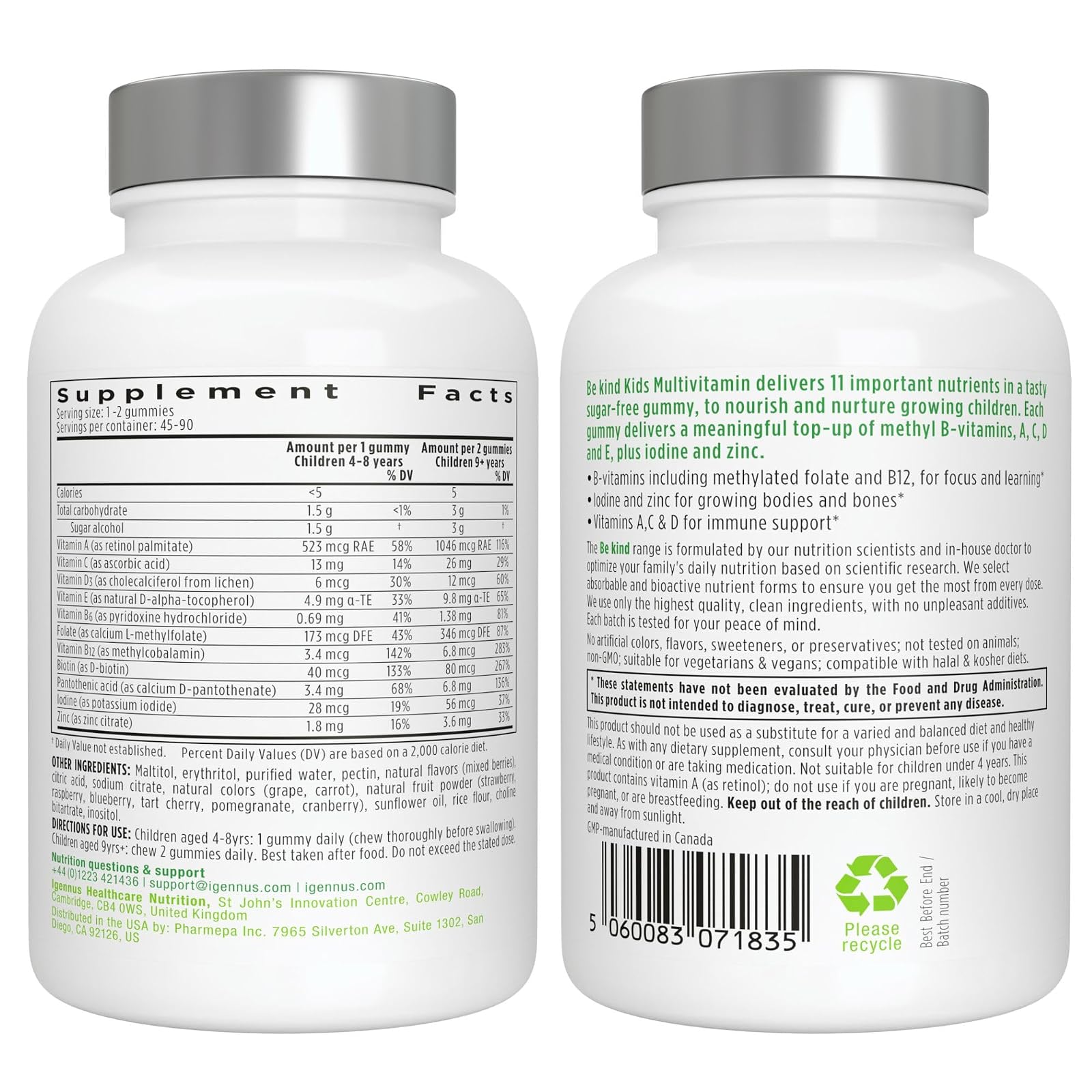 easy-to-chew gummy multivitamins