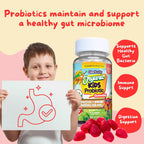 easy-to-chew gummy probiotics for kids