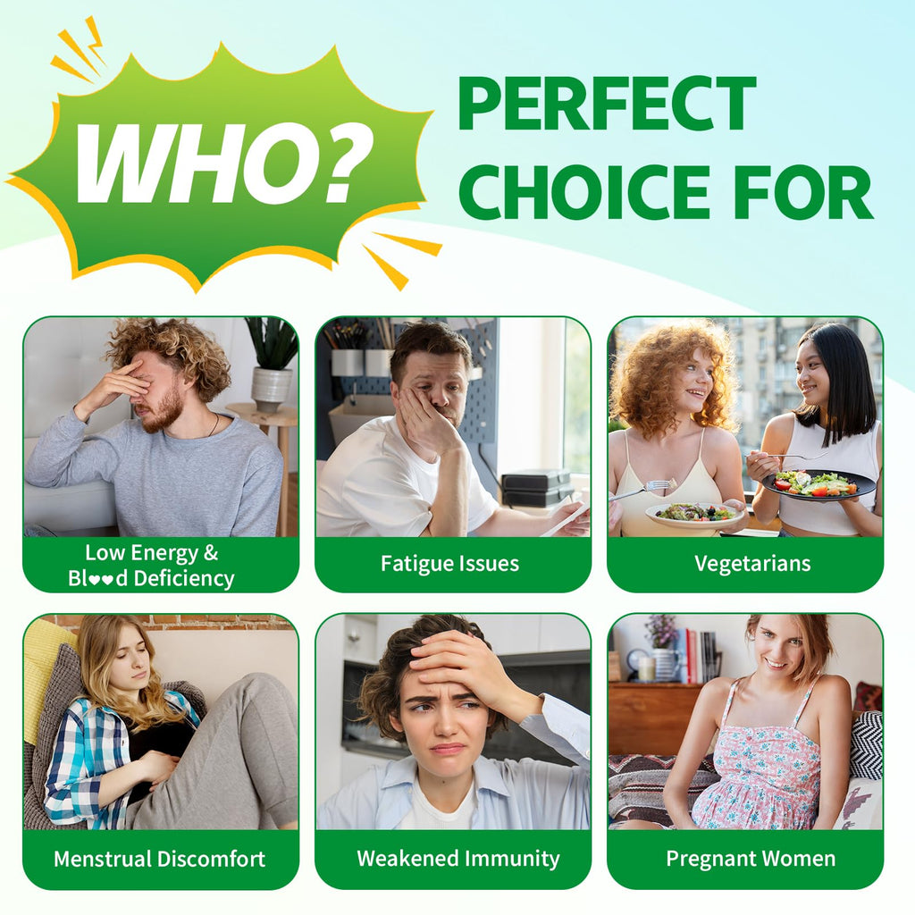 Easy-to-chew iron for daily wellness