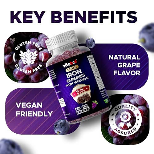 easy-to-chew iron gummies for all ages
