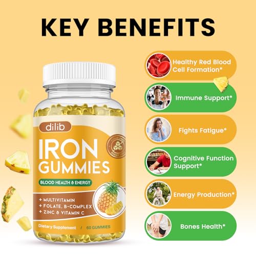 easy to chew iron gummies